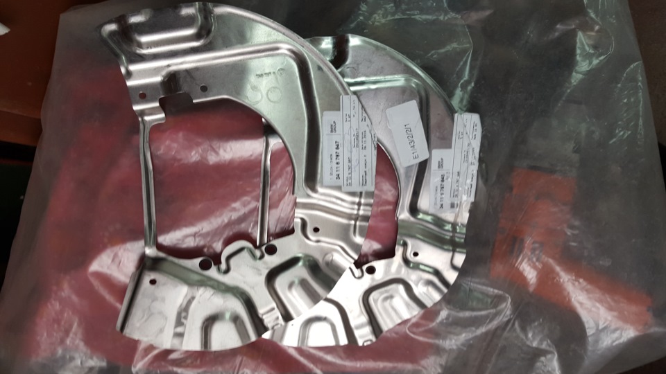 Апгрейд тормозов. часть 1 — BMW 5 series (E60), 2,5 л, 2005 года ...