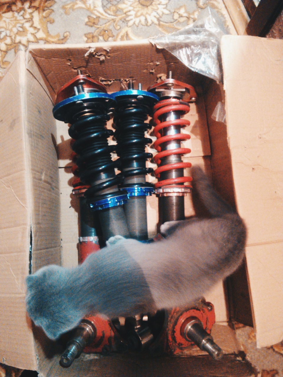 Койловеры Apexi, KTS Fulltap (Они вернулись в Красноярск!) — Toyota Mark II (80), 3 л, 1990 года ...