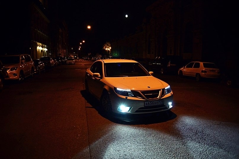 Ксенон птф! — Saab 9-3 (2G), 2 л, 2009 года | электроника | DRIVE2