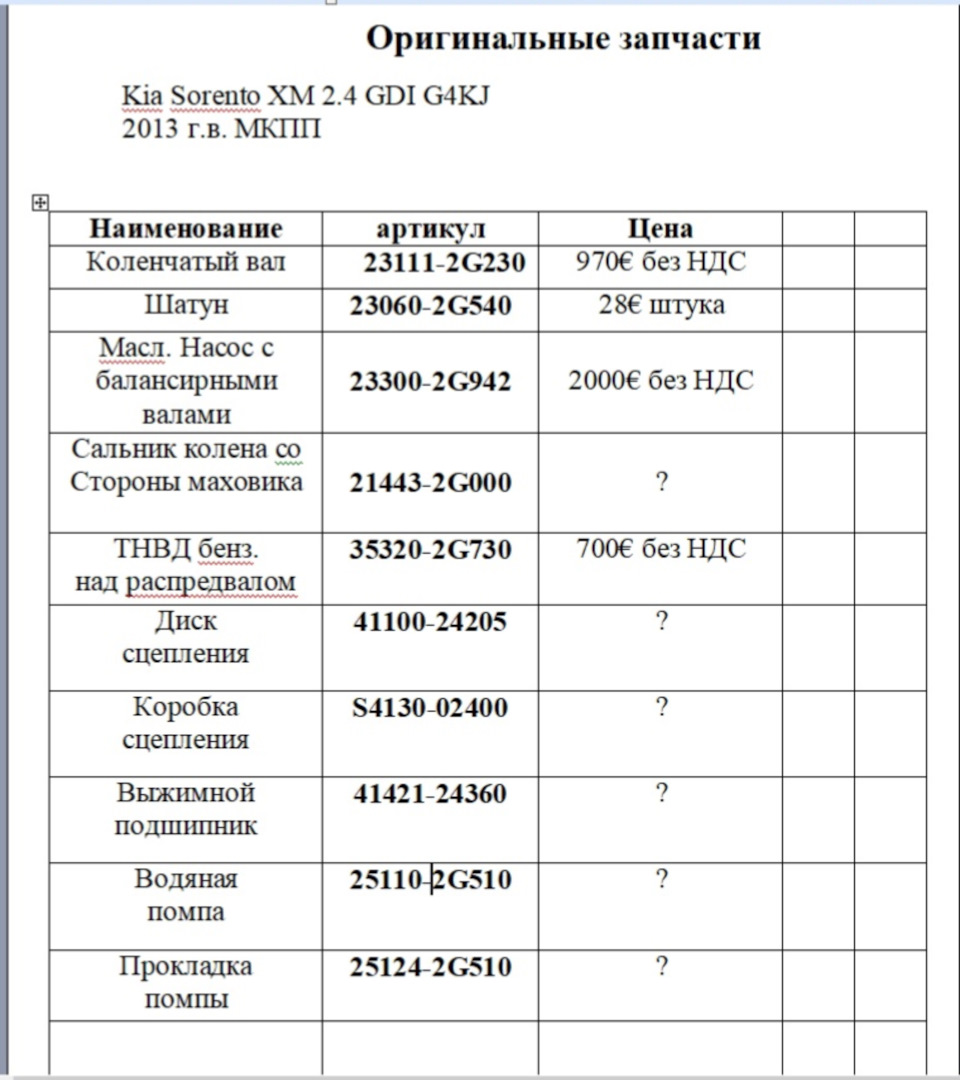 4142124360 Подшипник выжимной KIA HYUNDAI | Запчасти на DRIVE2