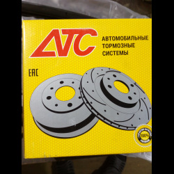 Тормозные диски передние ATC-Sport 2412-05 на Lada Vesta SW Cross (1G ...