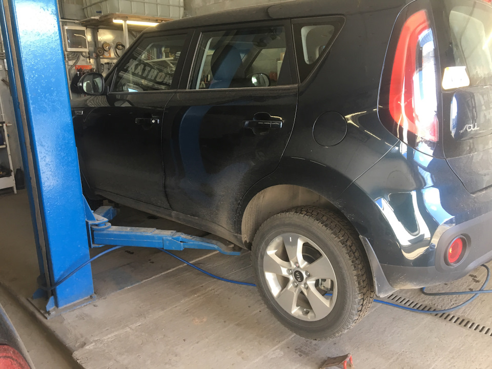 Переобувка — KIA Soul (2G), 1,6 л, 2018 года | колёсные диски | DRIVE2