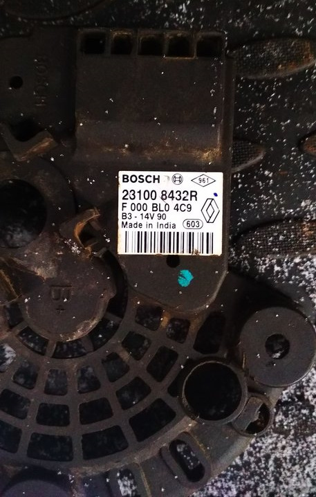 231008432R Генератор 90а RENAULT | Запчасти на DRIVE2