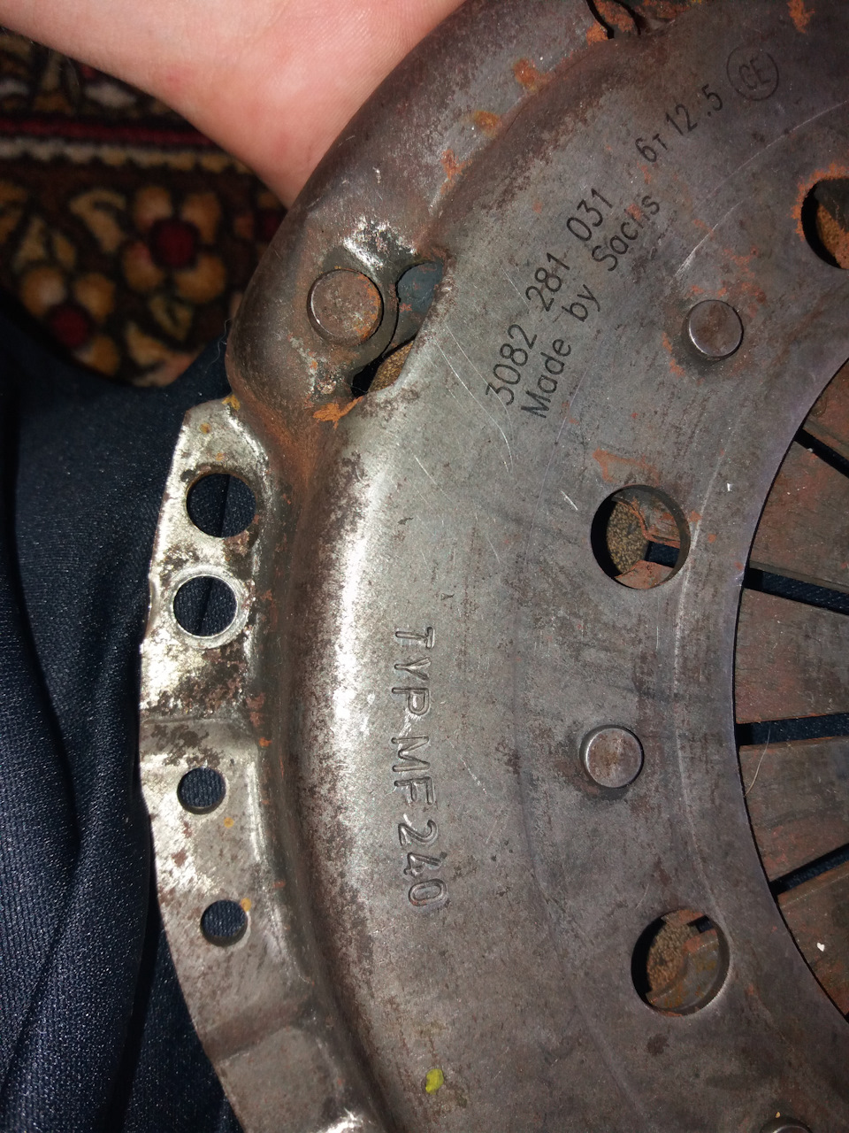 3082281031 Нажимной диск сцепления SACHS | Запчасти на DRIVE2