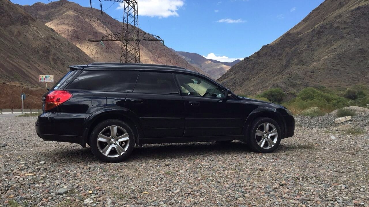 Subaru Outback (BP) 2.5 бензиновый 2004 | Black на DRIVE2
