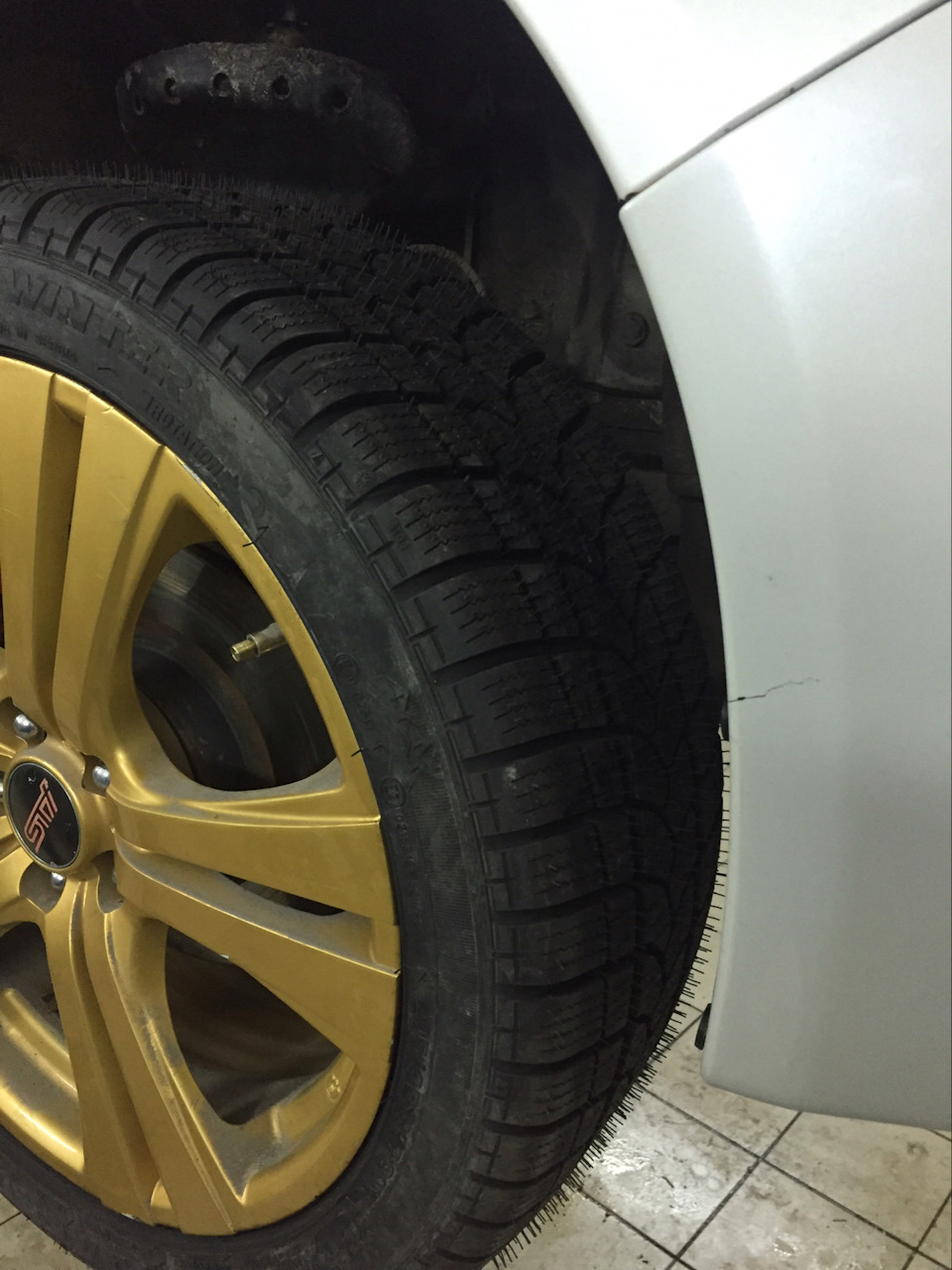 Зимняя резина tigar winter — Subaru Impreza (GE/GH), 1,5 л, 2008 года ...