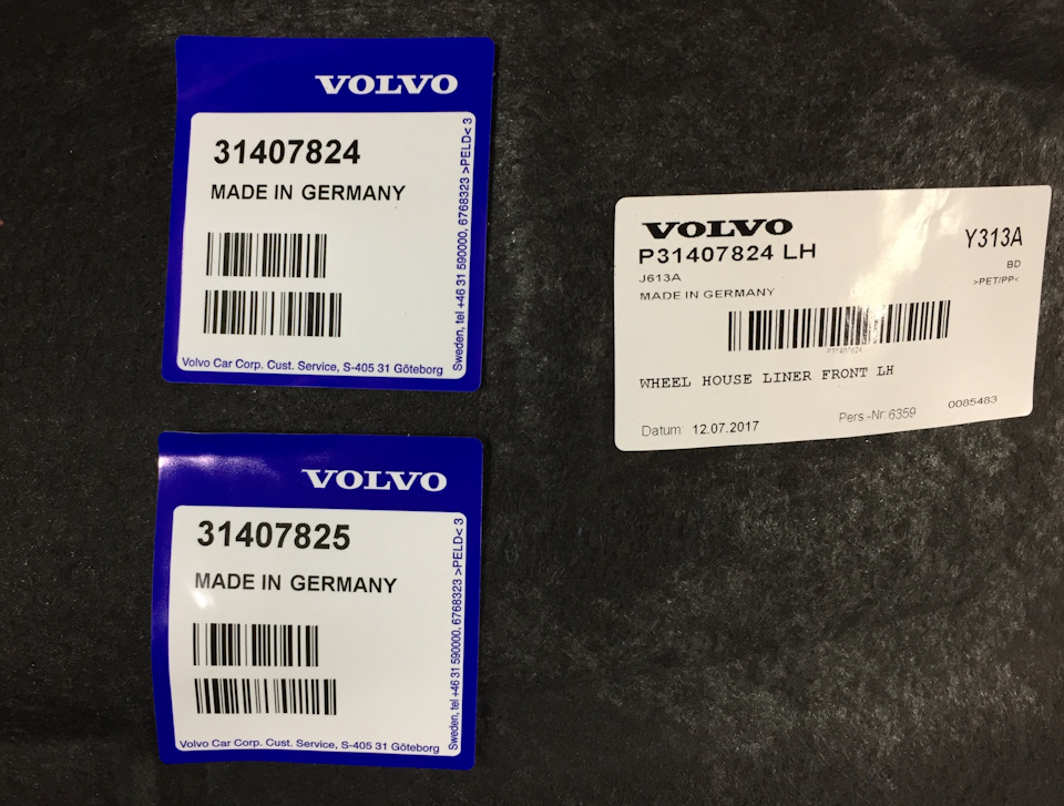 31407825 Подкрылок Volvo | Запчасти на DRIVE2