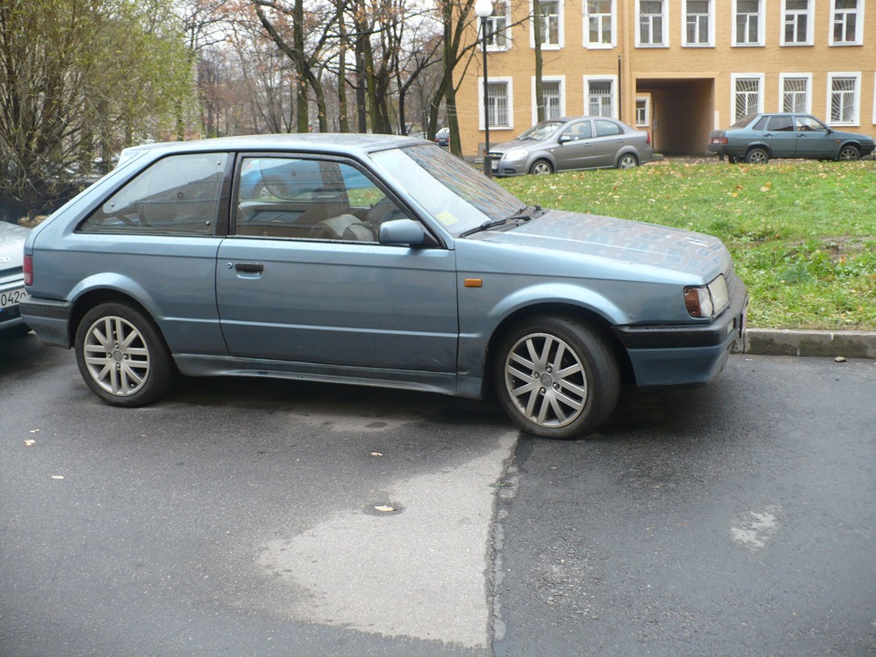 Ура! — Mazda 323 III, 1,6 л, 1986 года | колёсные диски | DRIVE2