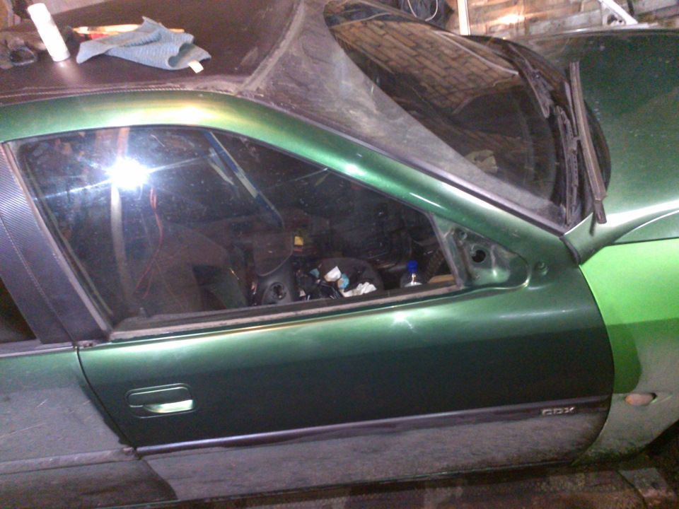 Одел своего коня в МАТОВЫЙ ХРОМ GREEN))) — Opel Vectra B, 2 л, 1996 ...