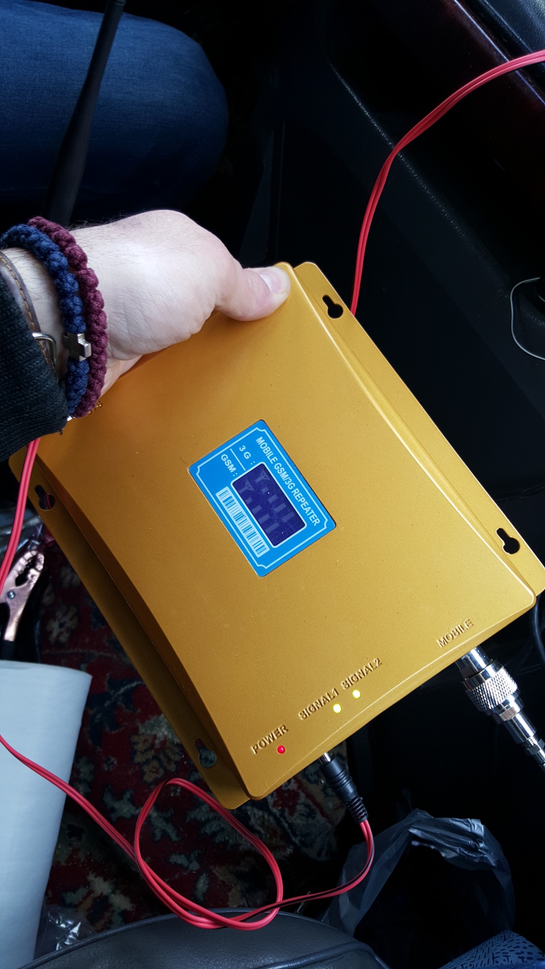 GSM booster — Ford E-Series (4G), 7,5 л, 1994 года | аксессуары | DRIVE2