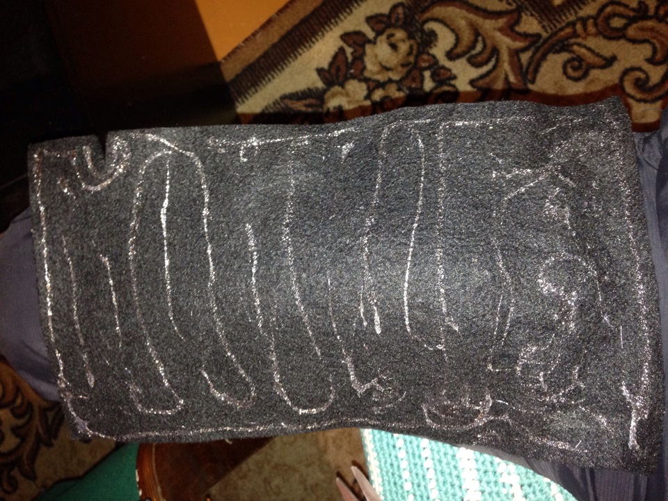 Карпет в бардачок — Lada 21104, 1,6 л, 2006 года | своими руками | DRIVE2