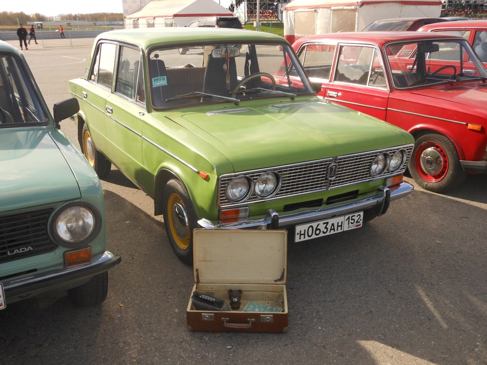 №14:Закрытие Retro-Kustom сезона 2015. — Lada 2103, 1,5 л, 1974 года | встреча | DRIVE2