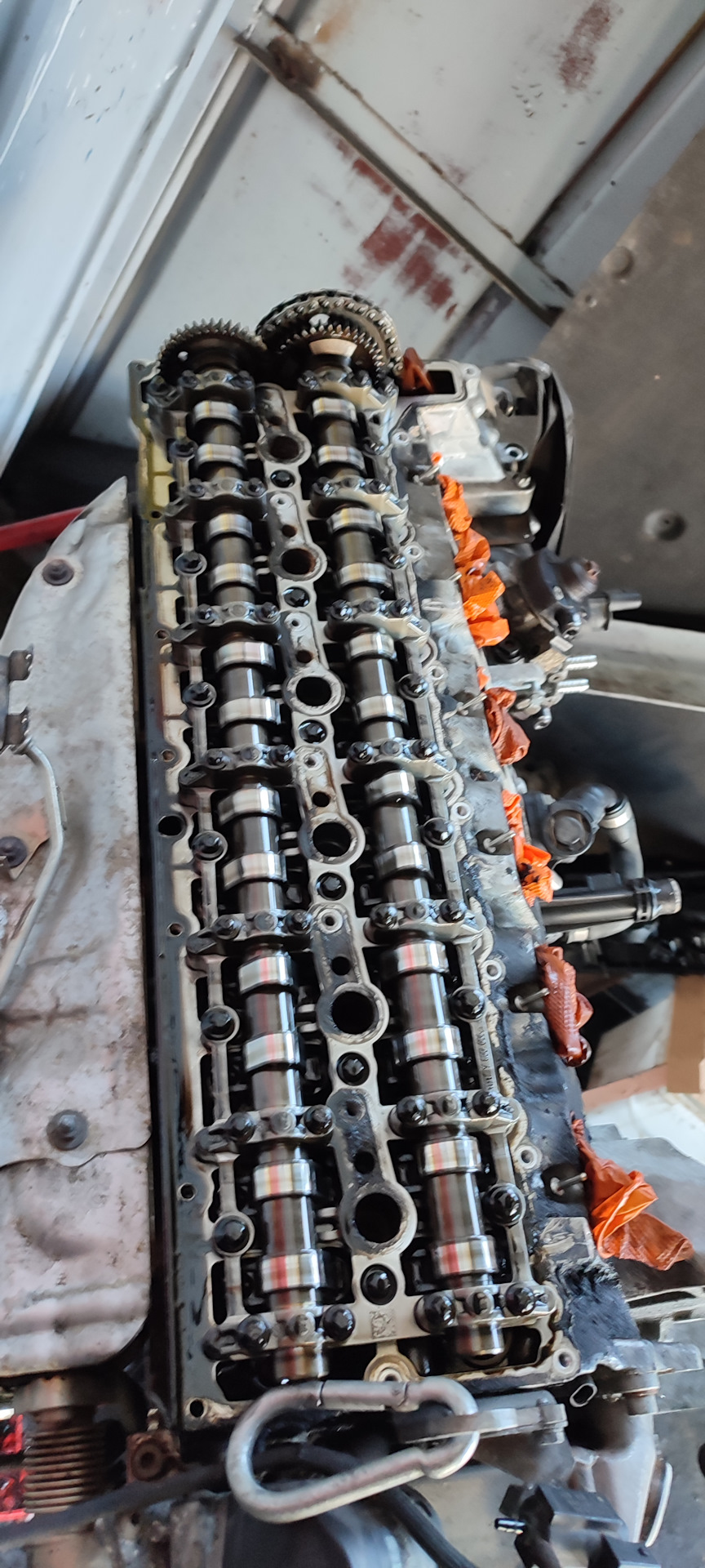 Замена коренныe и шатунныe вкладыши N57D30 — BMW 7 series (F01/02), 3 л ...