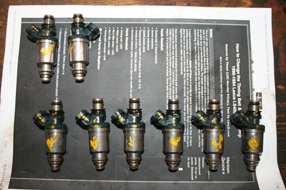 Обслуживание двигателя. Часть 4. Собрали и выехали. — Lexus LS (UCF20 ...