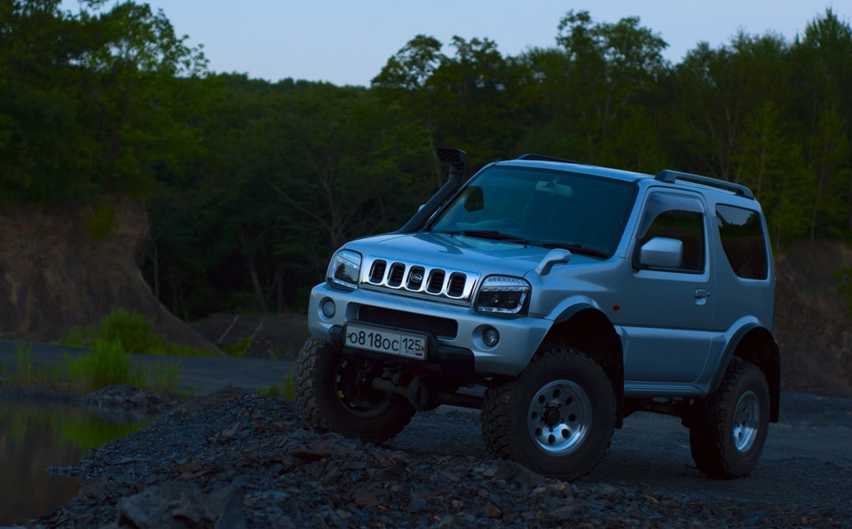 Фотосет #1 — Suzuki Jimny (1G), 1,3 л, 2002 года | фотография | DRIVE2