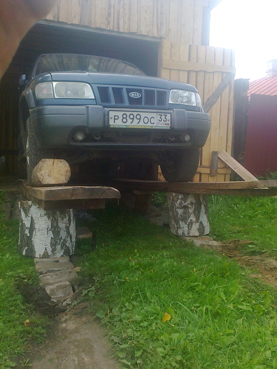 Сальник хвостовика, передний мост — KIA Sportage (1G), 2 л, 2005 года ...