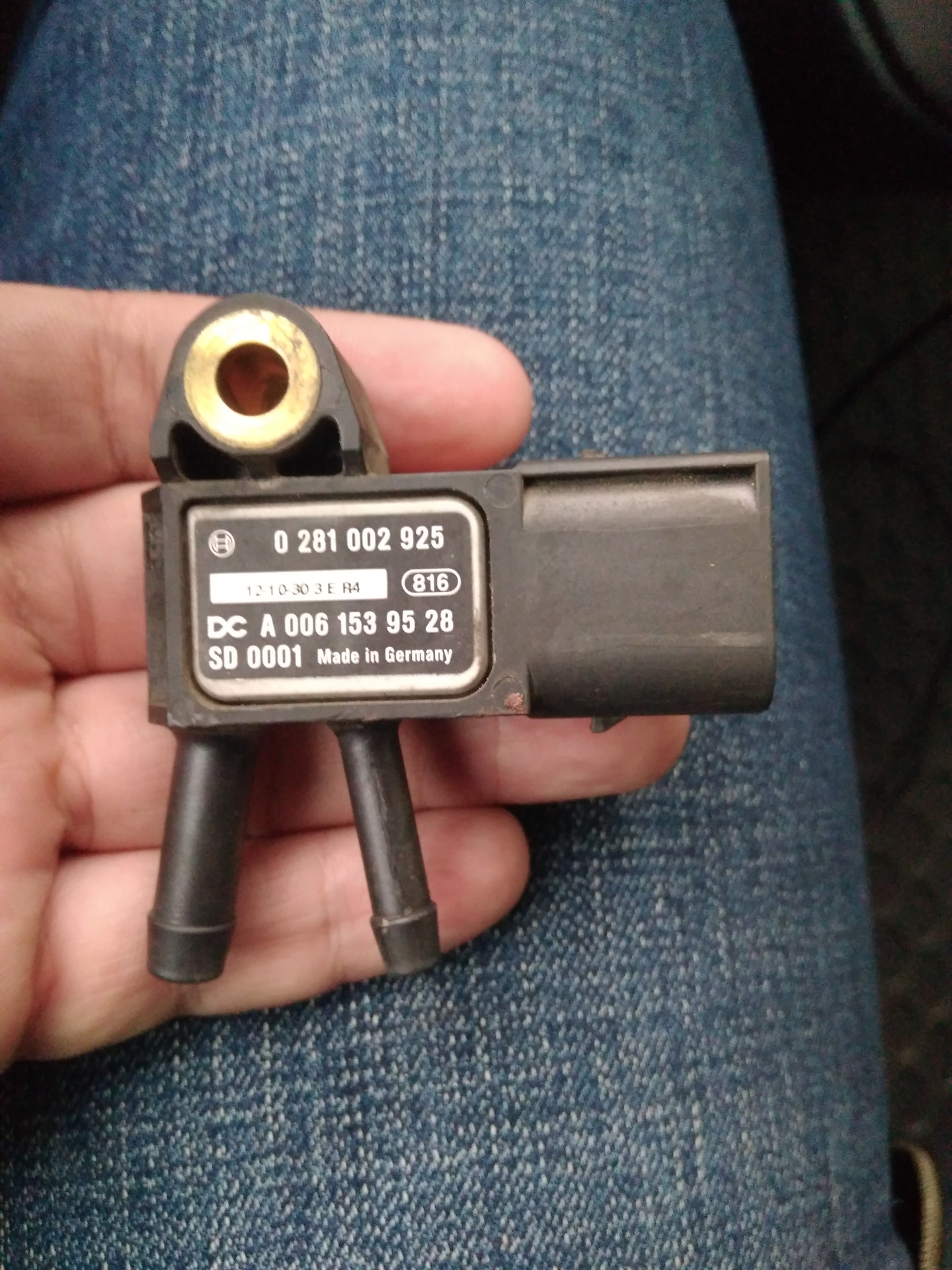 Датчик сажевого — Mercedes-Benz Vito (2G), 2,2 л, 2012 года | поломка ...