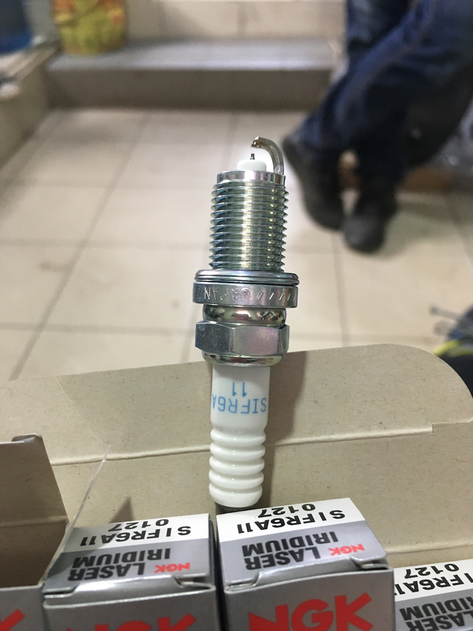 SIFR6A11 Свеча зажигания 0127 NGK | Запчасти на DRIVE2
