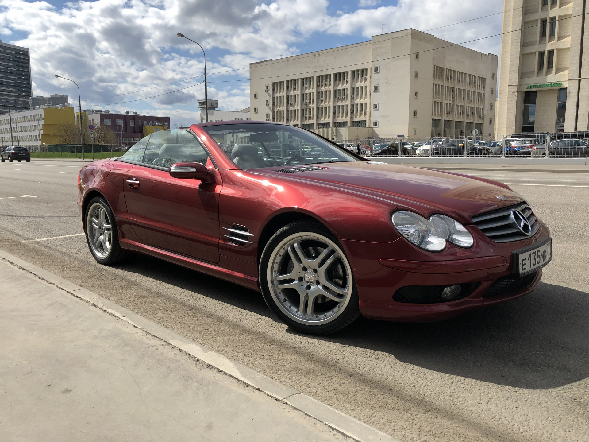 Тапкопост — Mercedes-Benz SL-Class (R230), 5 л, 2004 года | шины | DRIVE2