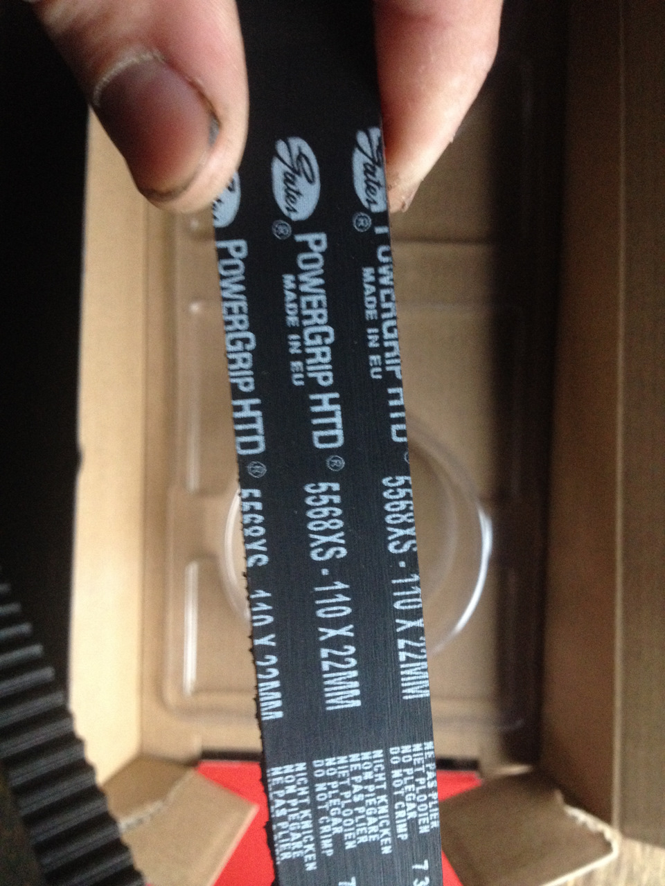 5568XS Ремень ГРМ GATES | Запчасти на DRIVE2