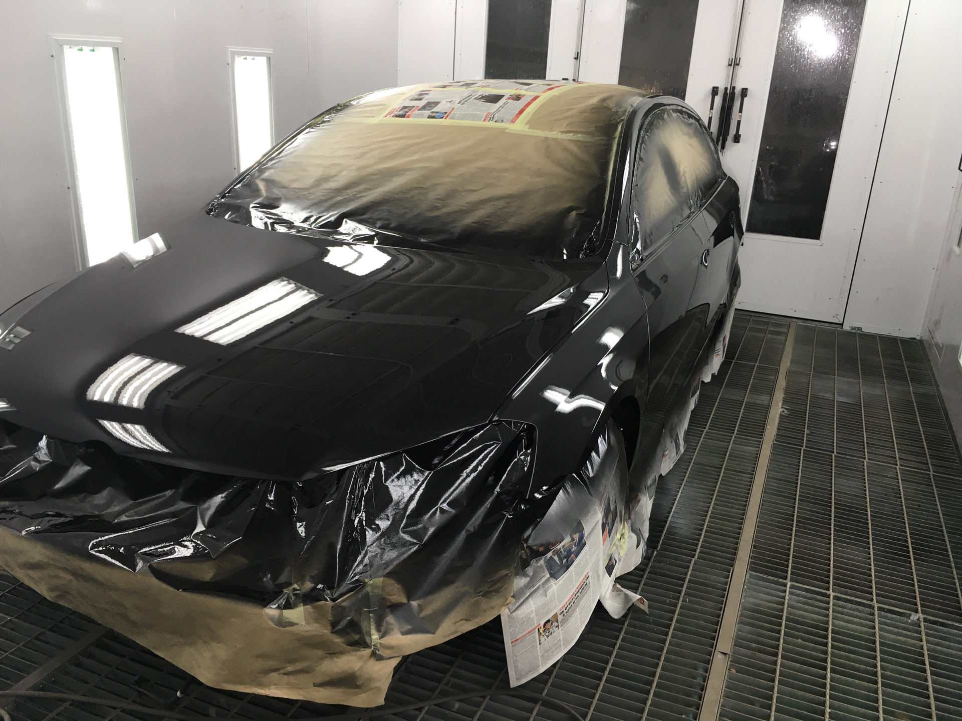 Полный покрас ч.2 — Volkswagen Passat B7, 1,8 л, 2012 года | визит на ...