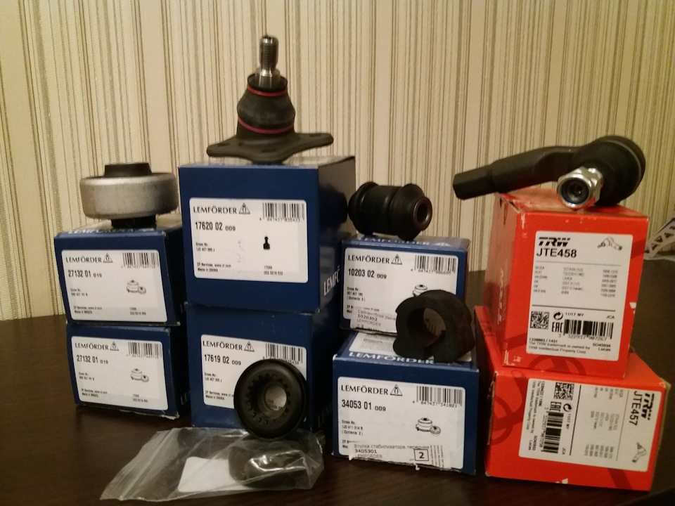 Ревизия подвески — Skoda Octavia A4 Mk1, 1,6 л, 2009 года | запчасти ...