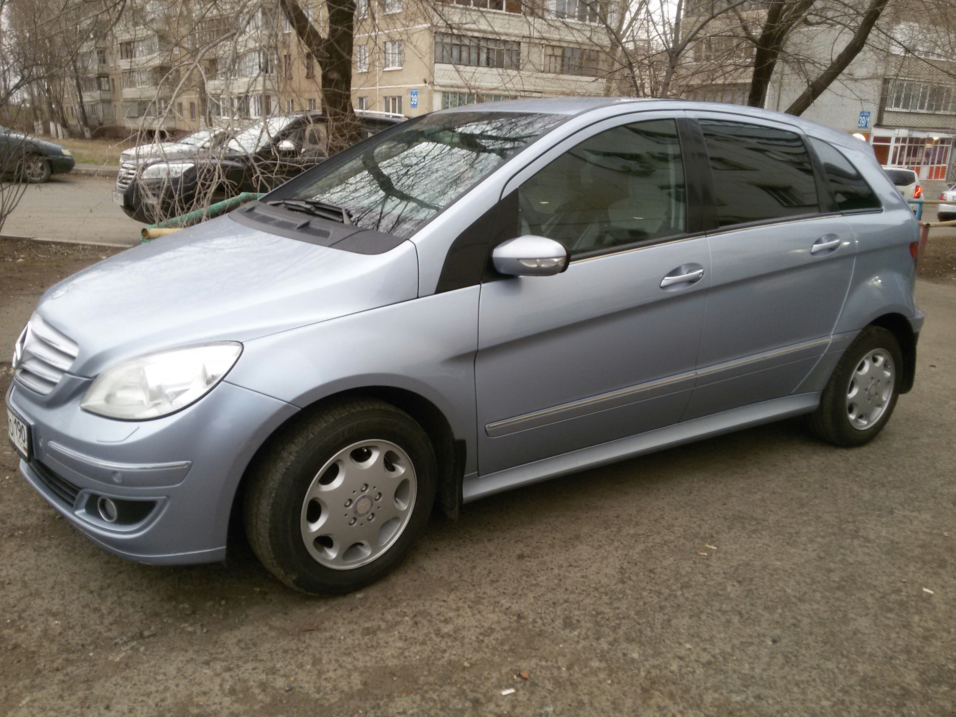 Лето — Mercedes-Benz B-Class (W245), 1,7 л, 2007 года | своими руками ...