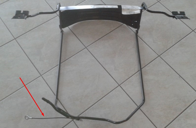 Монтаж кронштейна запаски — Chevrolet Captiva (1G), 2,2 л, 2012 года ...