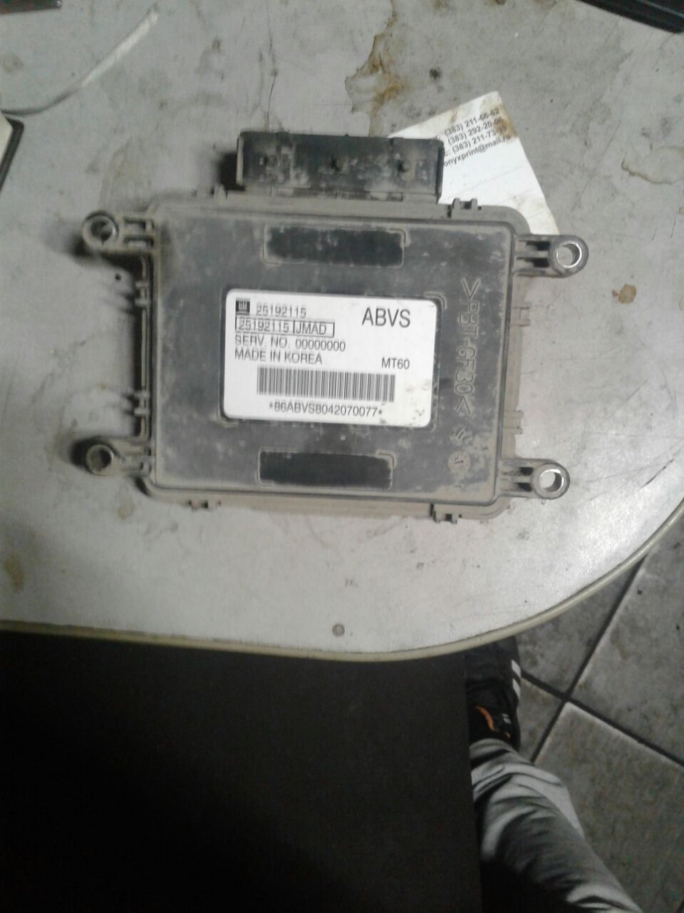 25192115 Блок управления двигателя GM | Запчасти на DRIVE2