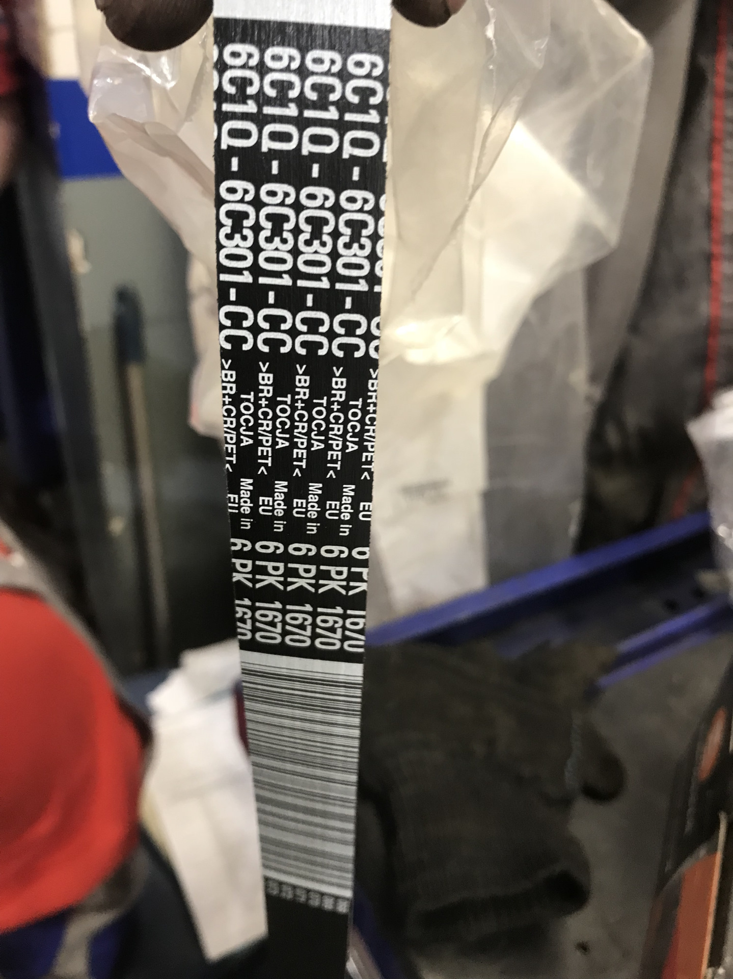 Замена ремня кондиционера и роликов — Citroen Jumper (2G), 2,2 л, 2013 ...