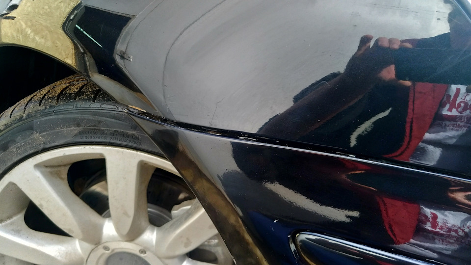 Замена правого кронштейна бампера) — Toyota Avensis II, 1,8 л, 2007 ...