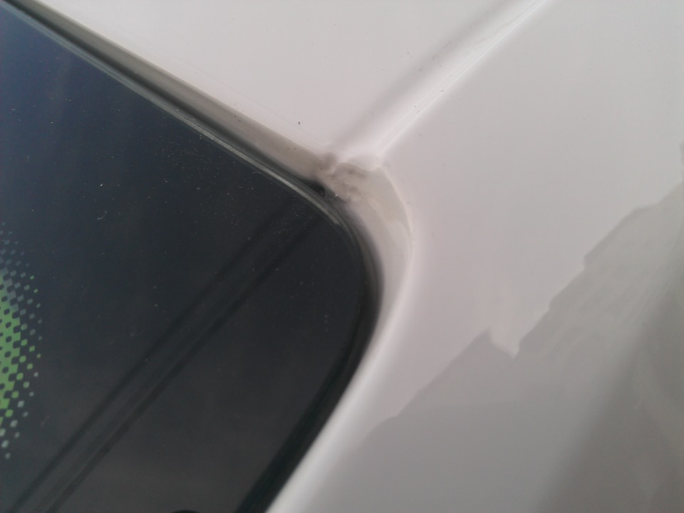 Гарантийный ремонт лакокрасочного покрытия. — Volkswagen Jetta VI, 1,6 ...