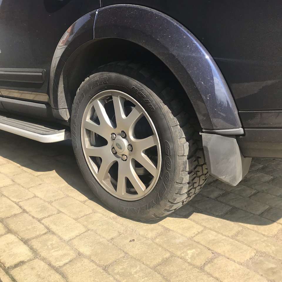 Седьмой год на Goodyear MT/R — Land Rover Discovery IV, 3 л, 2014 года ...