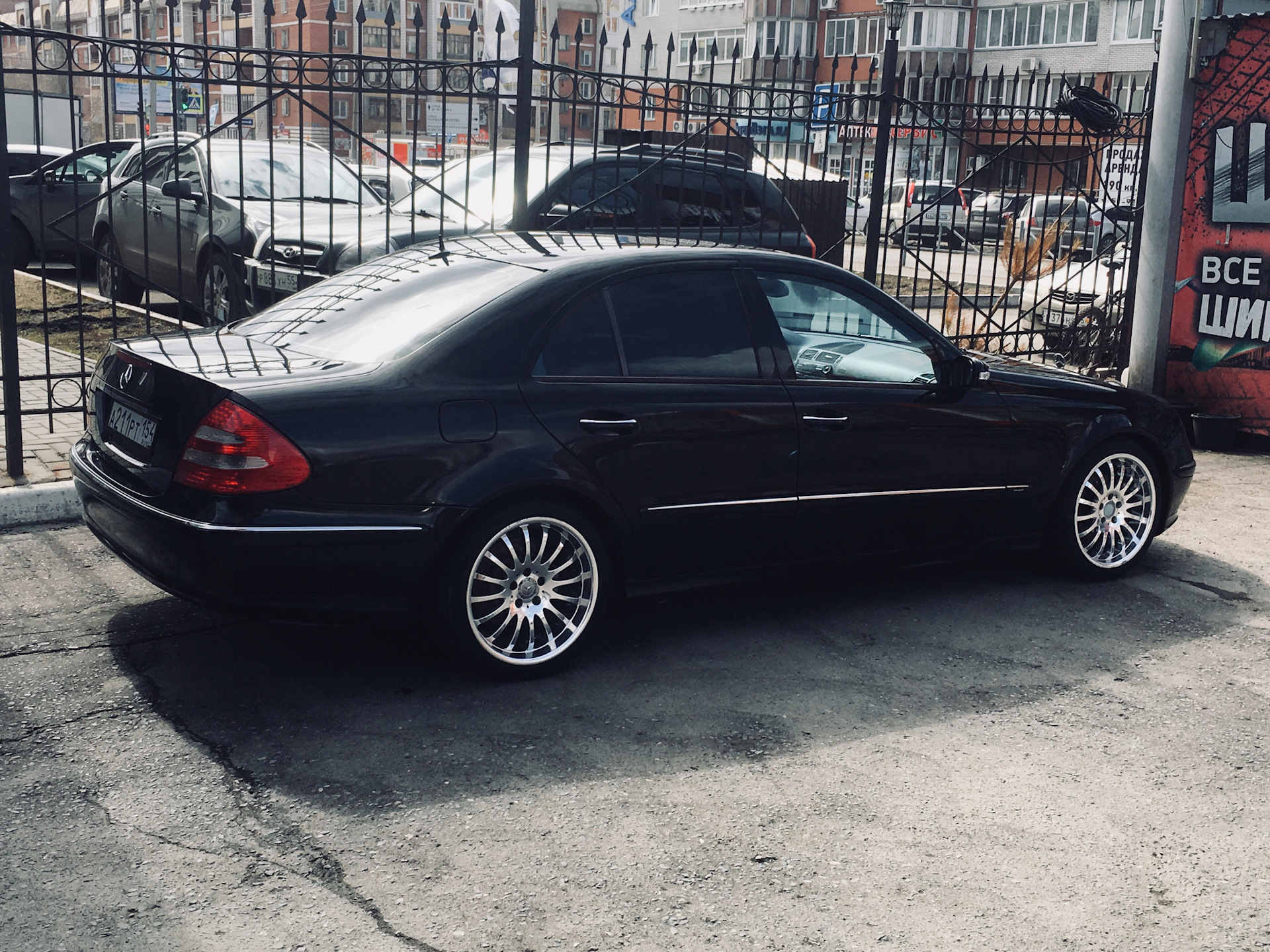 Установка стабилизатора.Замена задних плавающих — Mercedes-Benz E-Class ...