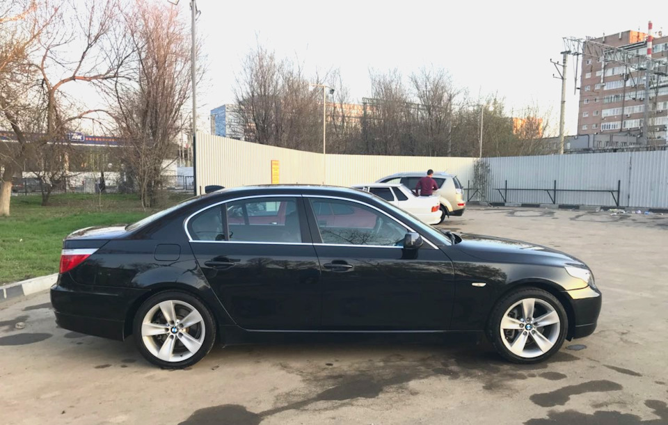 Отдых — это когда моешь машину — BMW 5 series (E60), 3 л, 2008 года | шины | DRIVE2