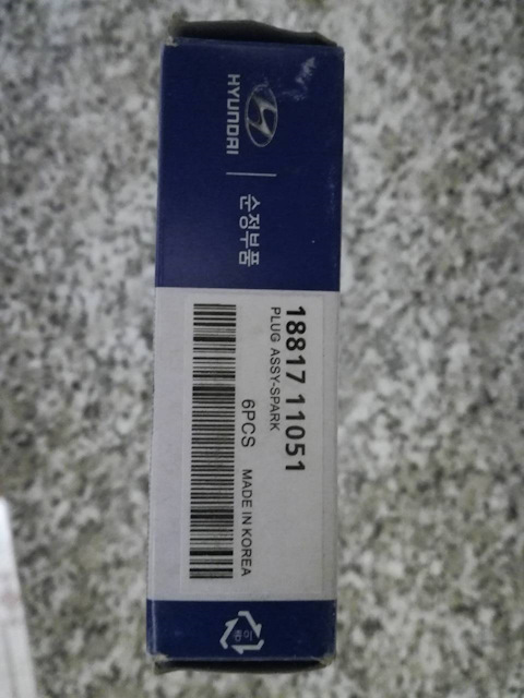 1881711051 Свеча зажигания KIA HYUNDAI | Запчасти на DRIVE2