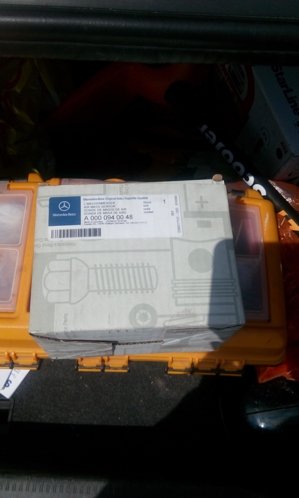 A0000940048 Датчик массового расхода воздуха Mercedes | Запчасти на DRIVE2