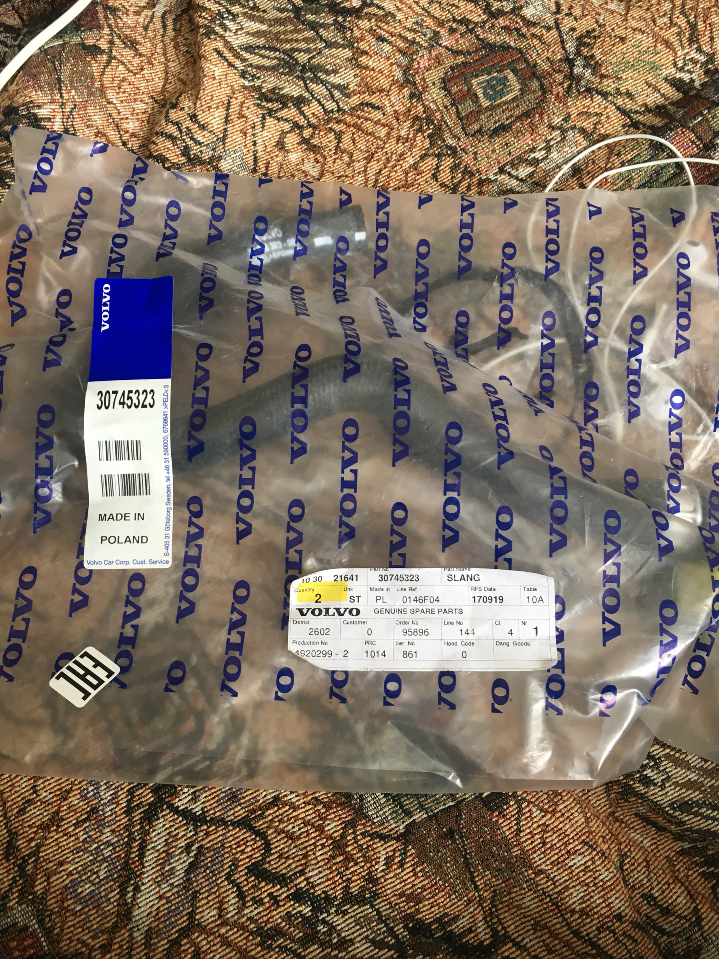 Нежданчик — Volvo XC90 (1G), 4,4 л, 2006 года | плановое ТО | DRIVE2