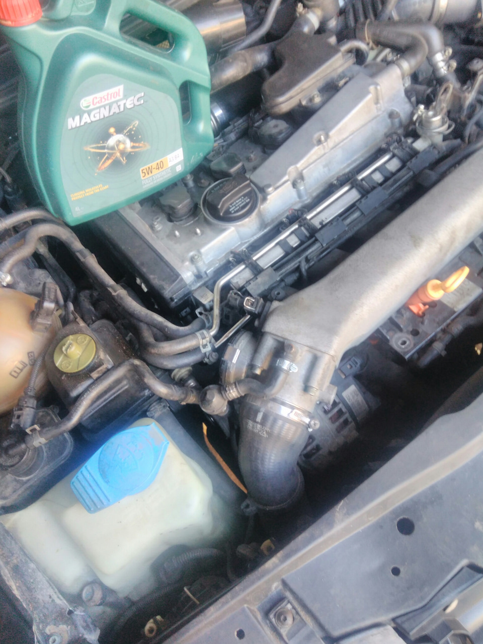 Замена масла. Castrol Magnatec. Это не реклама масла! — Volkswagen Golf ...