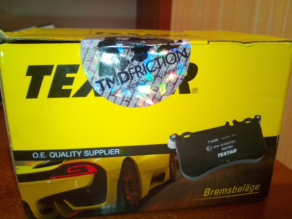 textar передние колодки 2117002 — DRIVE2