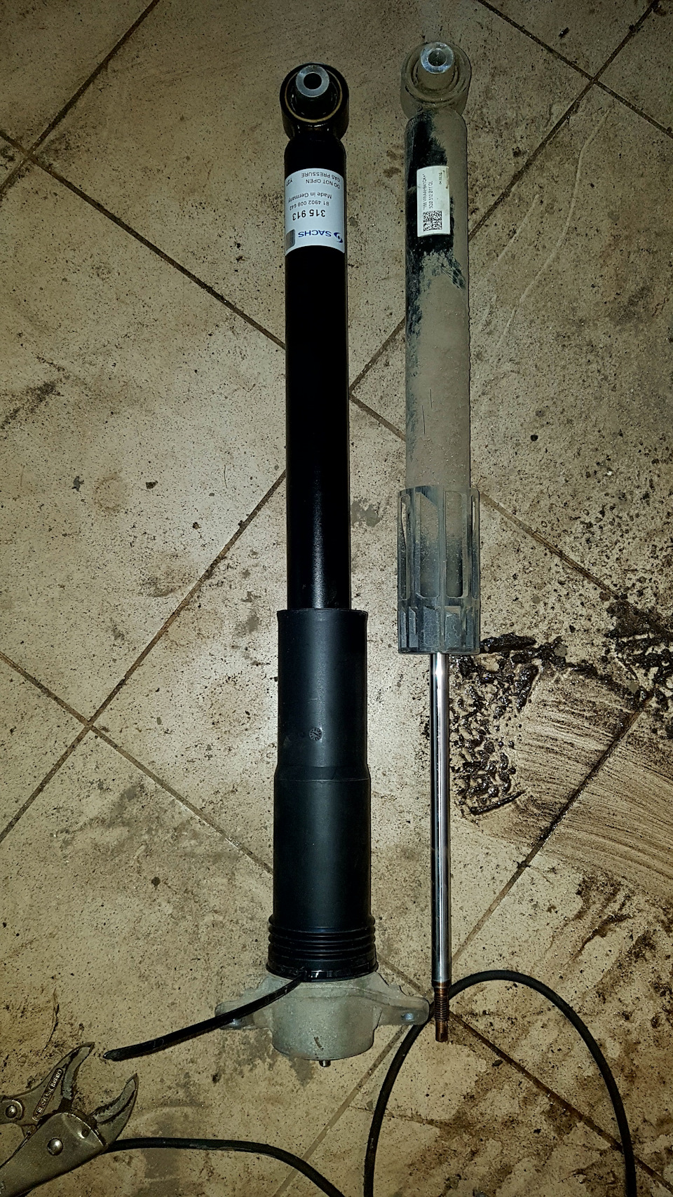 315913 Амортизатор для AUDI, SEAT, SKODA, VW SACHS | Запчасти на DRIVE2