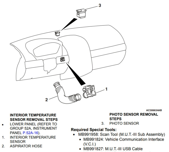 Диагностика датчика температуры — Mitsubishi Galant (9G), 2,4 л, 2006 ...