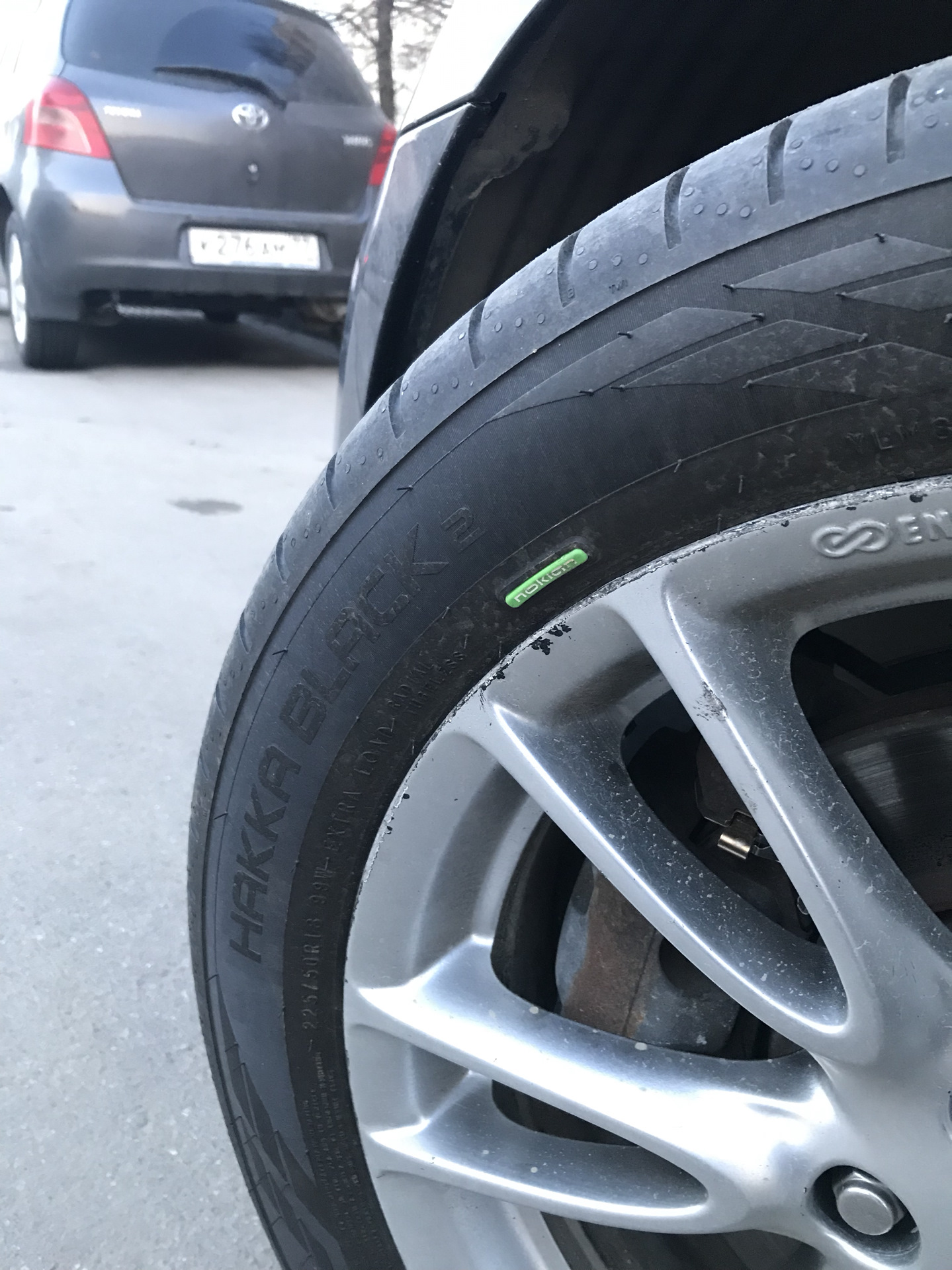 Летний update или Nokian Hakka Black 2 — Infiniti G25, 2,5 л, 2011 года | шины | DRIVE2