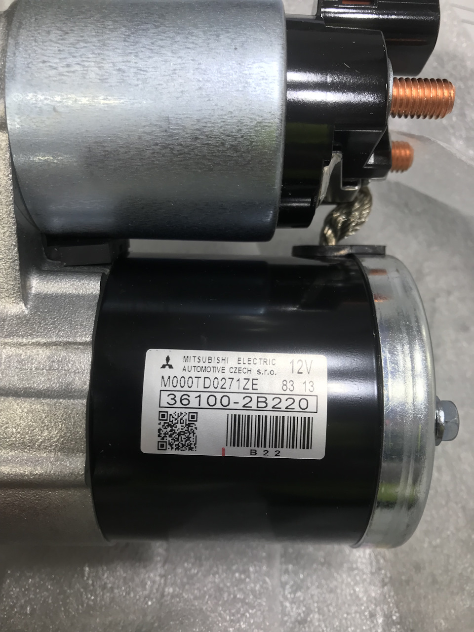 361002B220 Стартер в сборе KIA HYUNDAI | Запчасти на DRIVE2