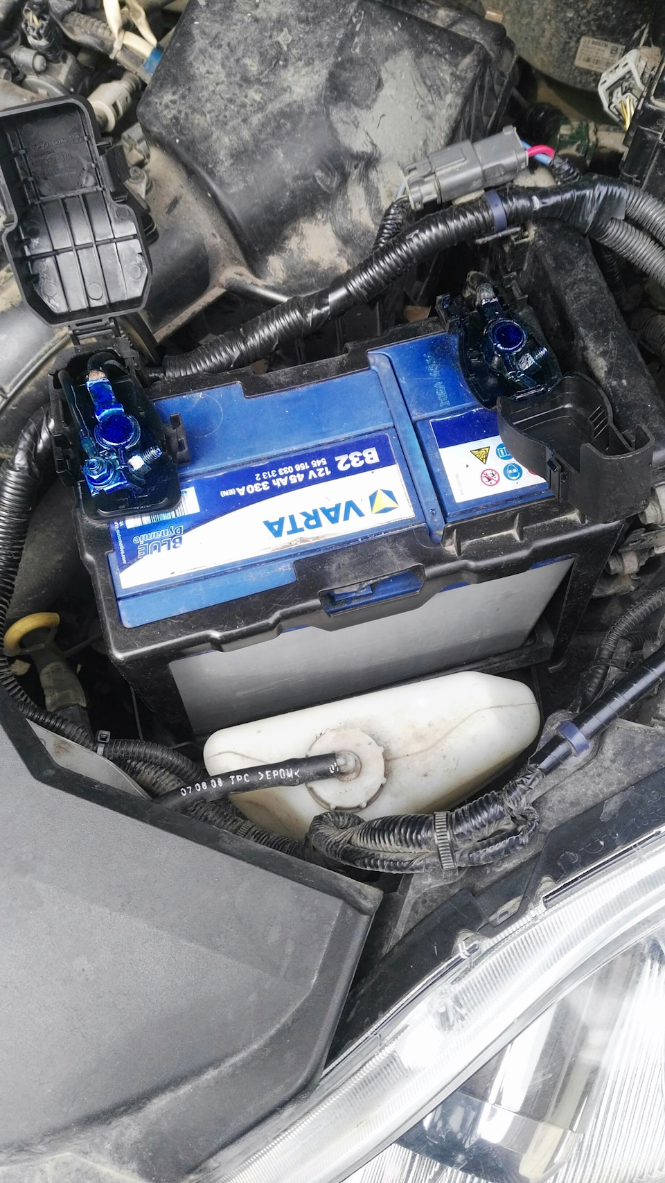 Защита клемм аккумулятора — Honda CR-V (RE), 2,4 л, 2008 года | своими ...