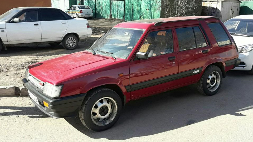 Toyota Tercel (2G) 1.5 бензиновый 1985 | 4WD на DRIVE2