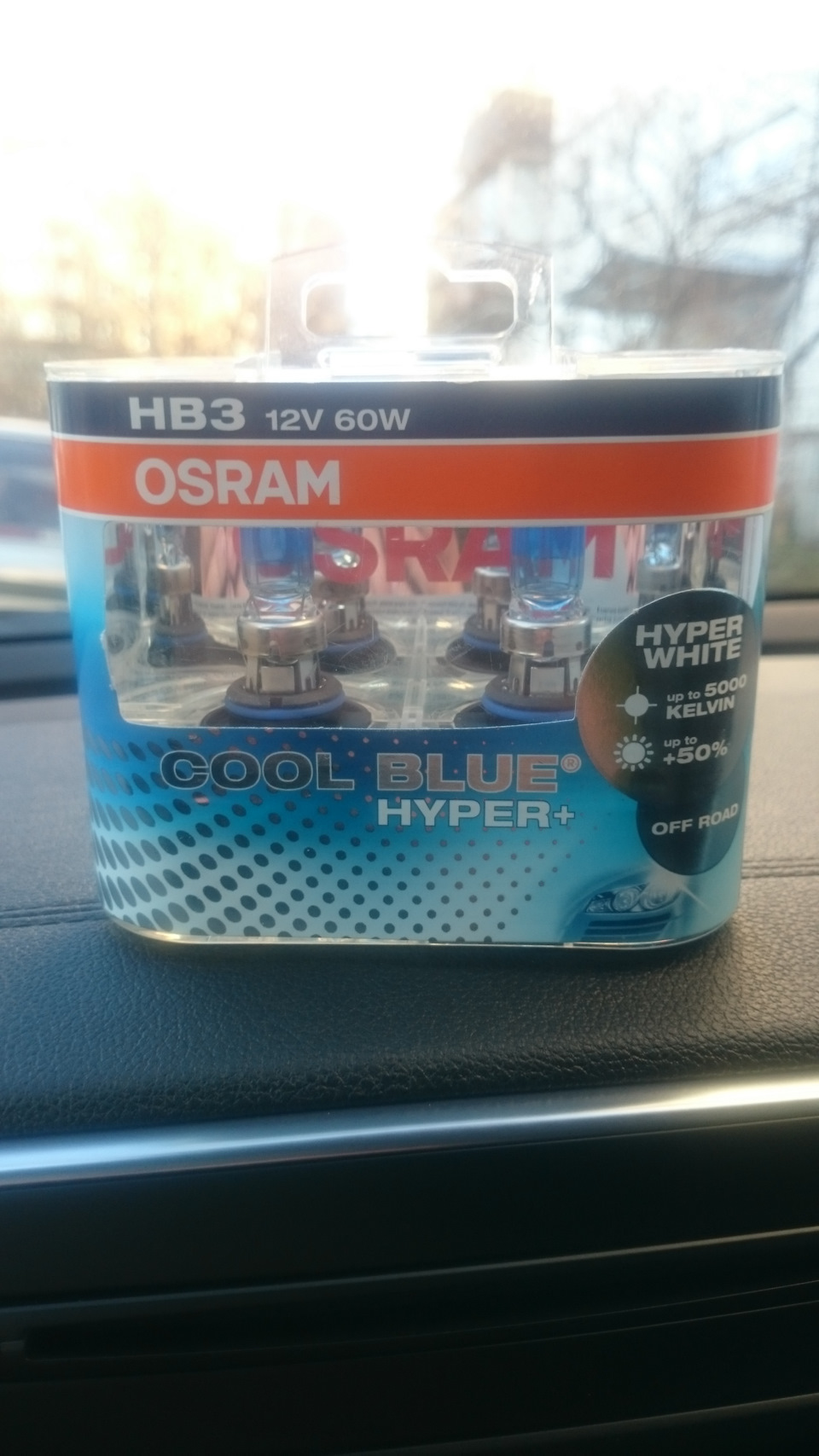 Установка ламп OSRAM HB3 Cool Blue Hyper Plus — DRIVE2
