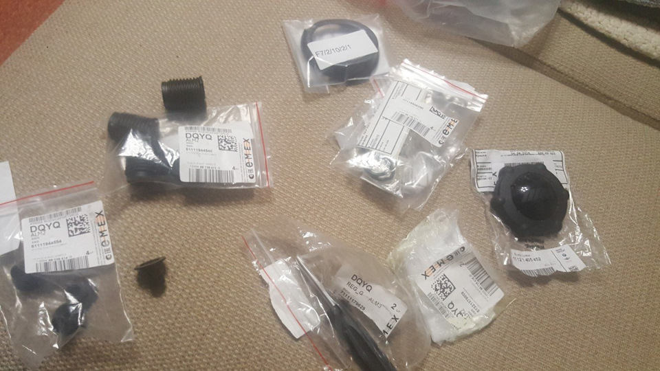 Мелочевка пришла) М-крышка на горловину и.т.д — BMW 5 series (E34), 2,5 ...