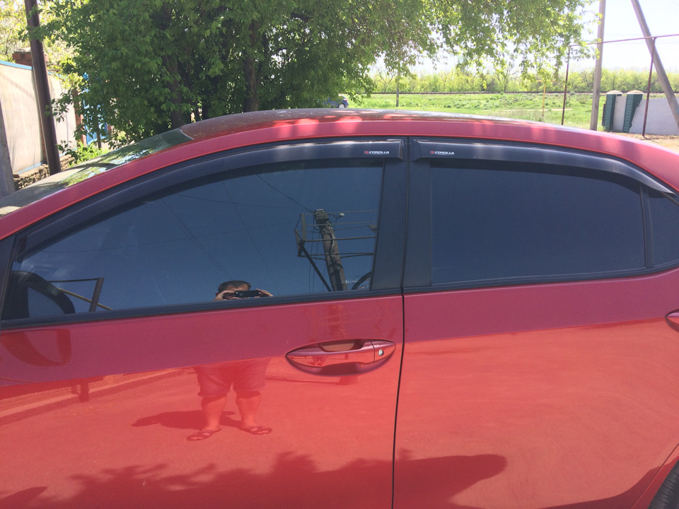 Каркасные шторки Brenzo — Toyota Corolla (160), 1,6 л, 2013 года ...