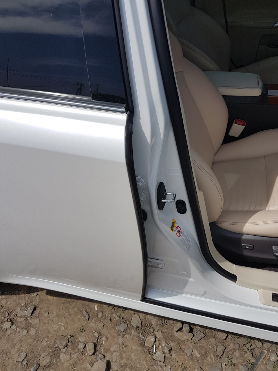 Дверные уплотнители от Toyota Highlender — Lexus IS II, 2,5 л, 2008 ...